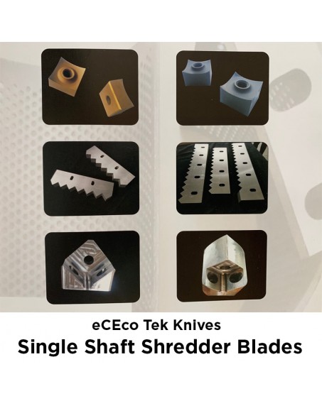 Single Shaft Shredding Blades