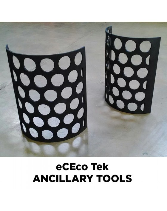 Ancillary tools for recycling equipment and recycling processes